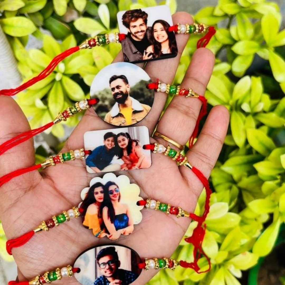 Customized MDF Rakhi for Raksha Bandhan – BBD GIFTS