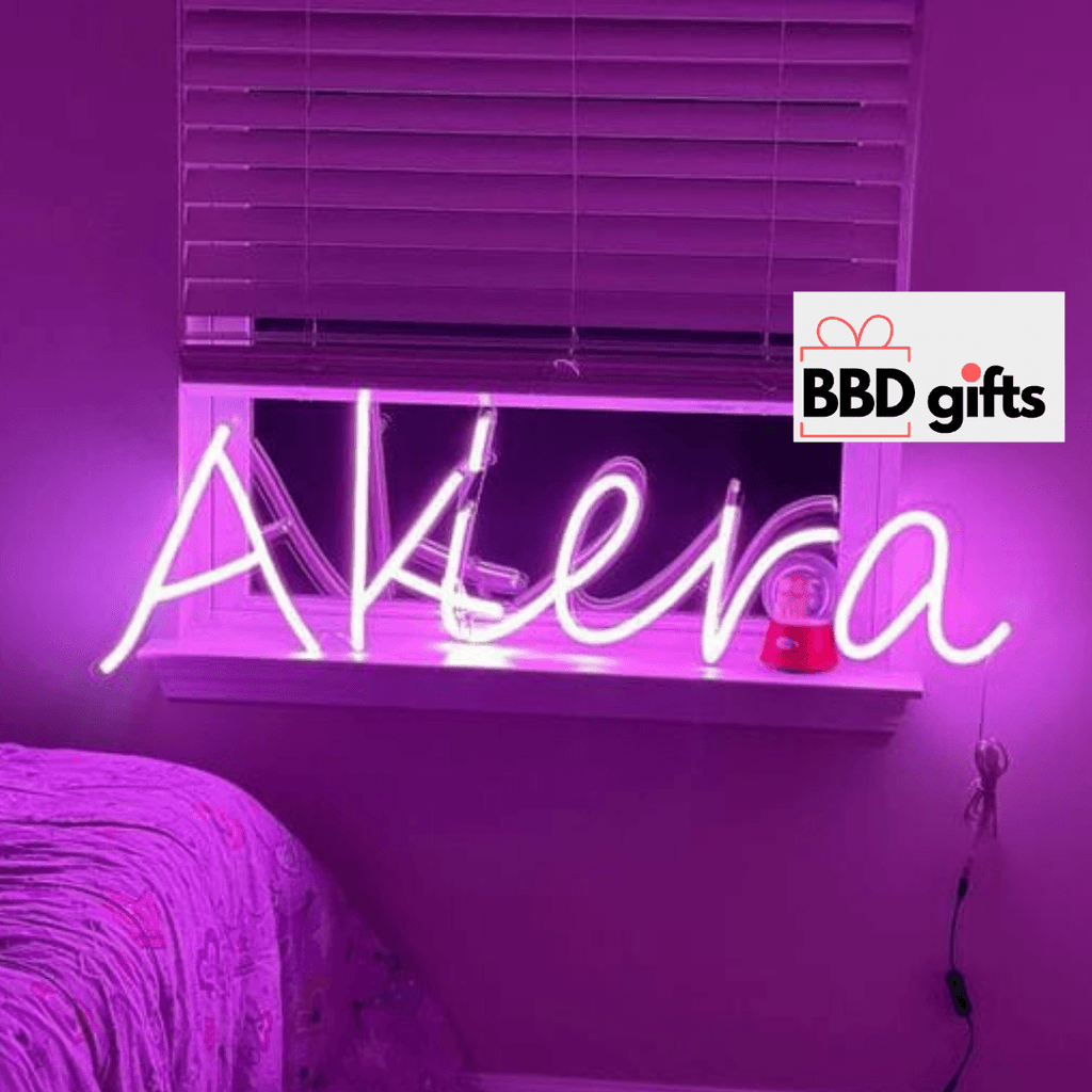 Customized Neon Light Frame With Name|Neon lights with names|Neon ...