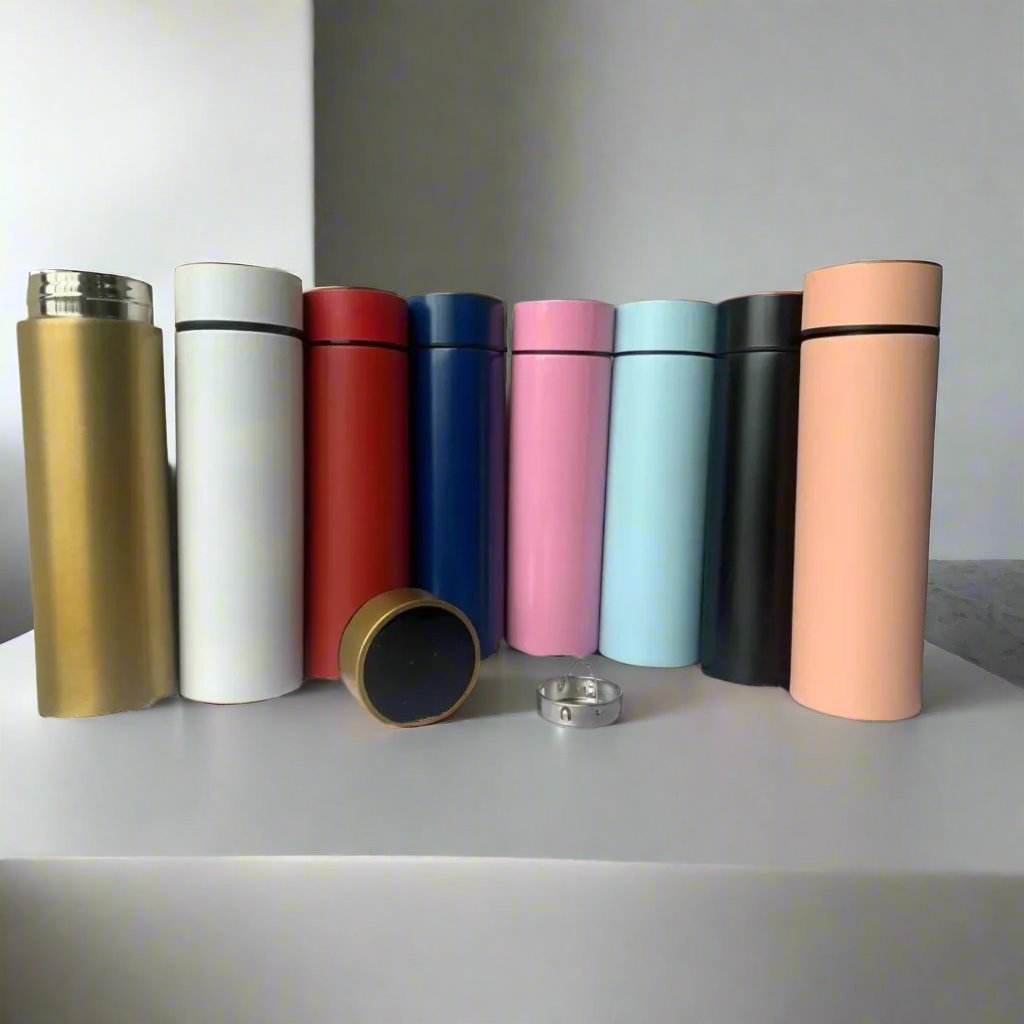 Customized Hot and Cold Temperature LED Flask|Personalized LED Flask ...